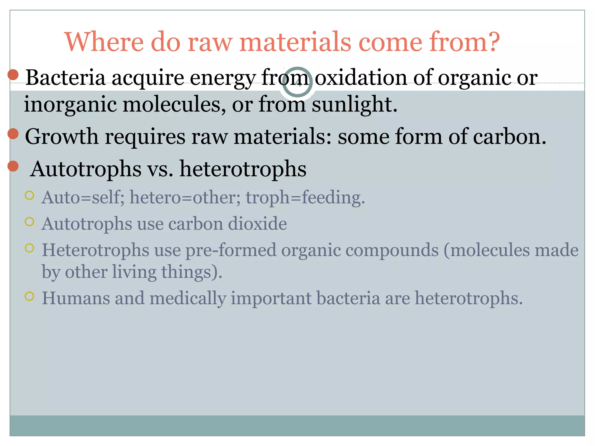 Bacterial growth & cultivation | PPT
