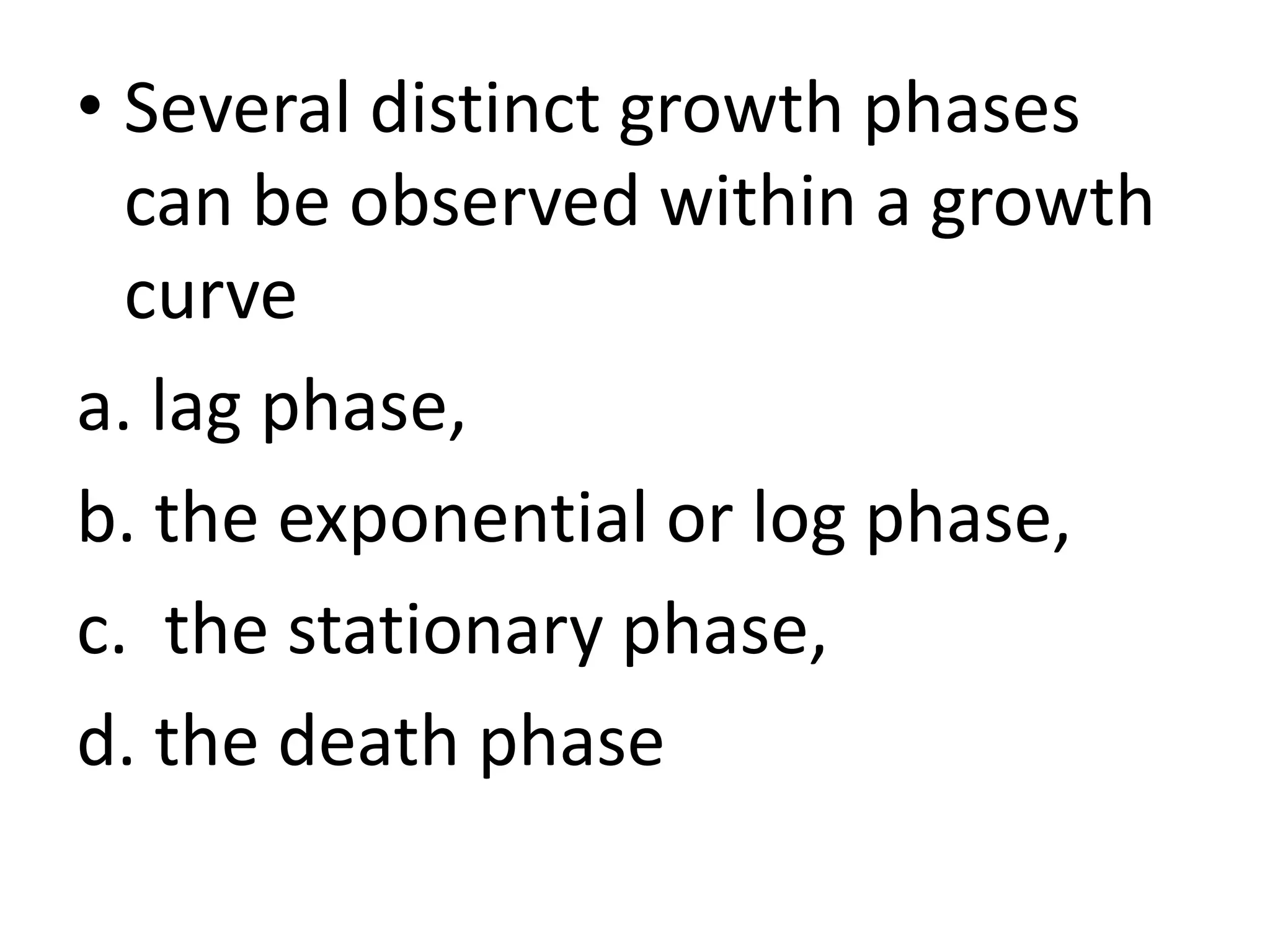 Bacterial growth curve monods equation | PPTX