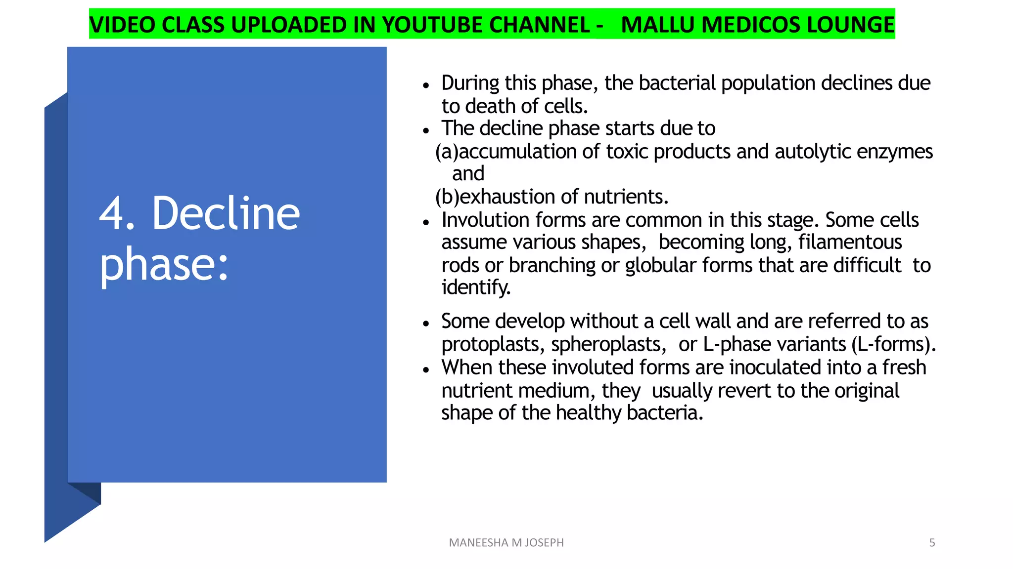 Bacterial growth curve | PDF