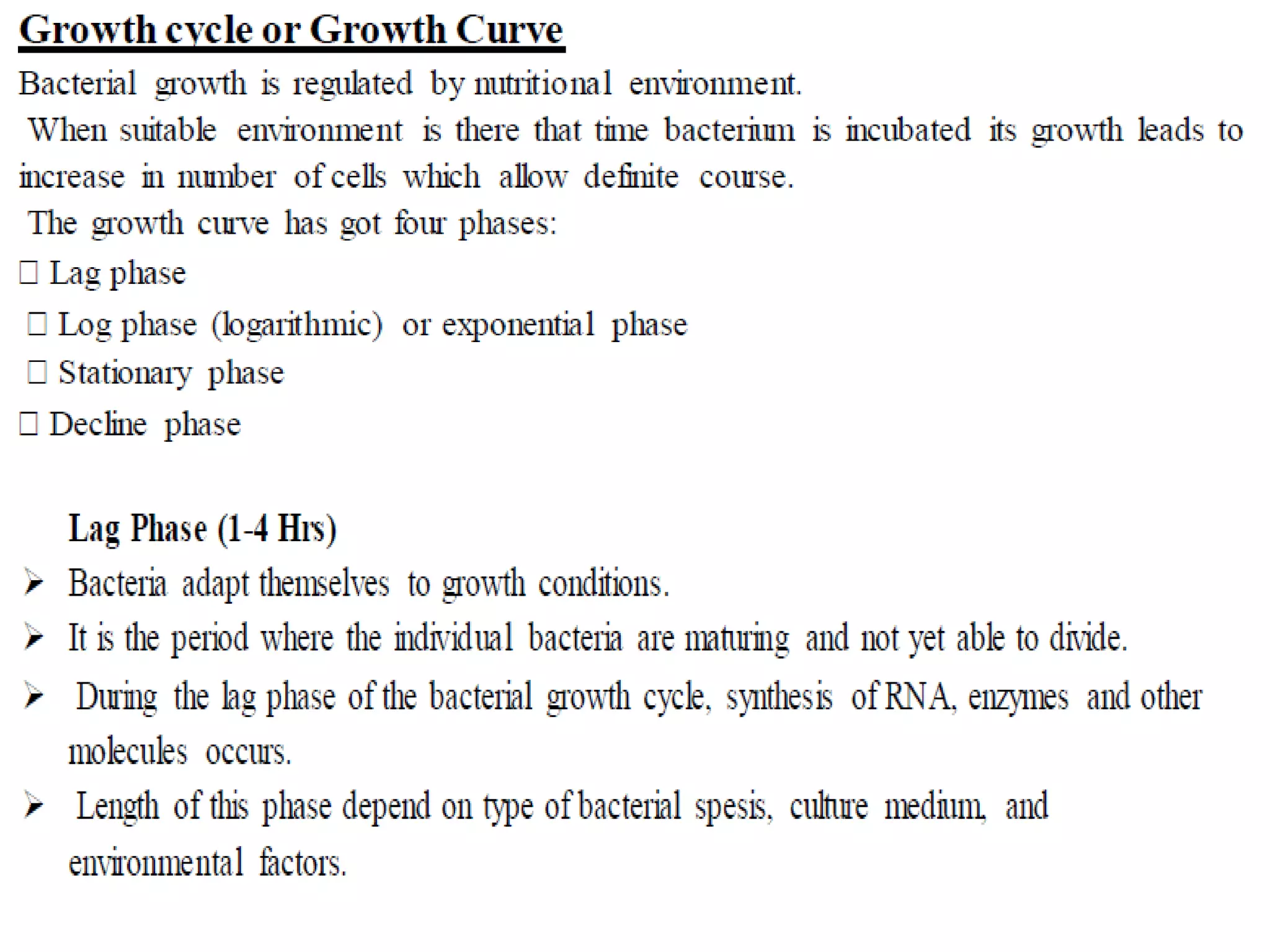 Bacterial growth curve | PPT