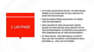 Bacterial Growth Curve | PPTX