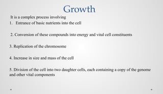 Bacterial Growth Curve and its mathematics | PPTX