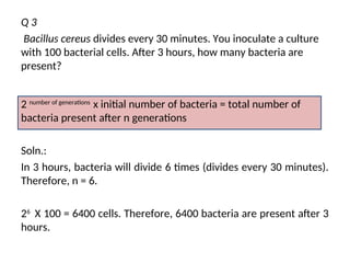 Bacterial growth curve microbiology .ppt