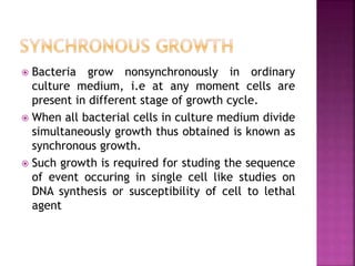 Bacterial growth curves | PPTX