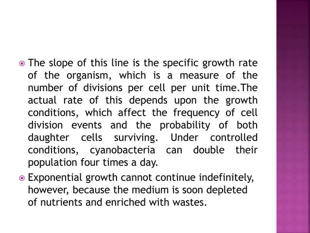 Bacterial growth curves | PPTX