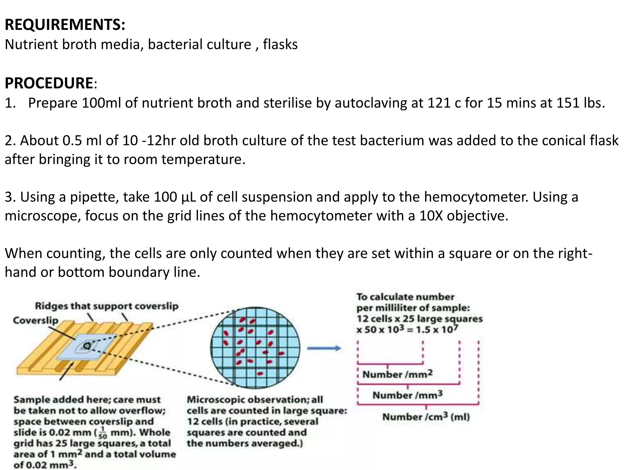 Bacterial growth measurement | PPTX