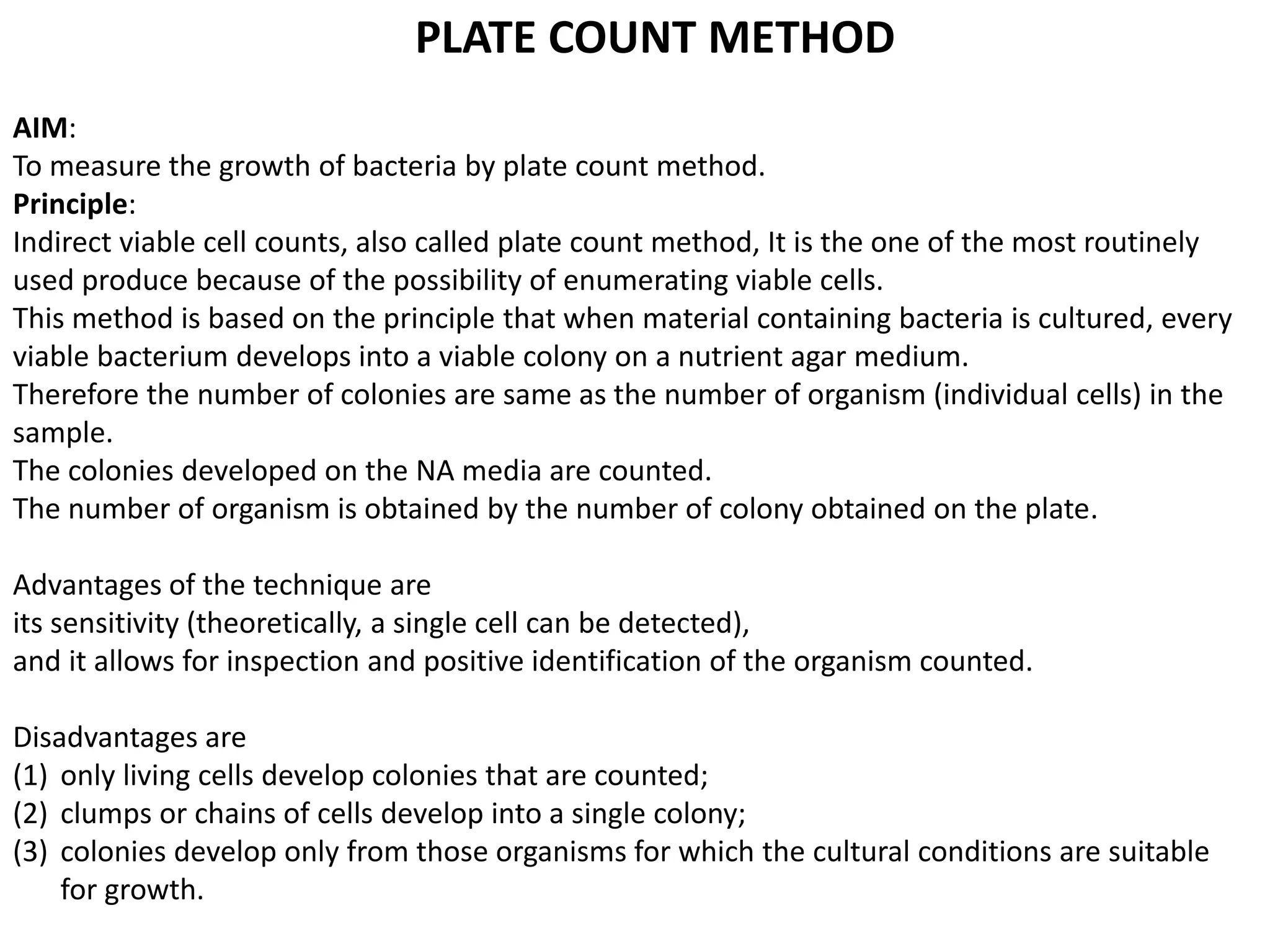 Bacterial growth measurement | PPTX