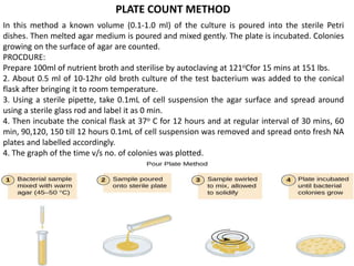 Bacterial growth measurement | PPTX | Infectious Diseases | Diseases ...