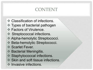 Bacterial infection | PPT | Free Download