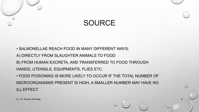 Bacterial infection, food borne bacterial infection | PPT