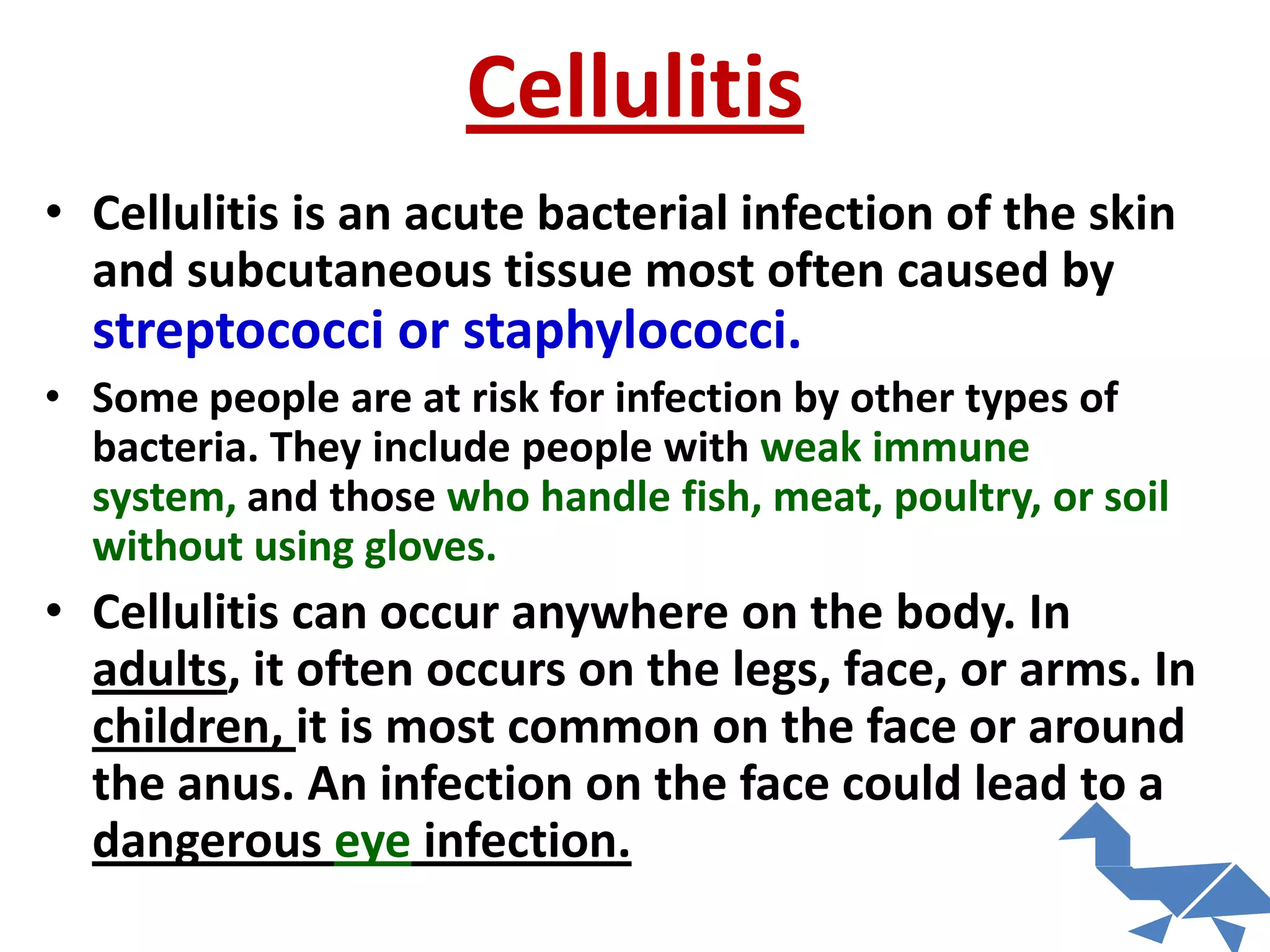 Bacterial infection of the skin | PPTX