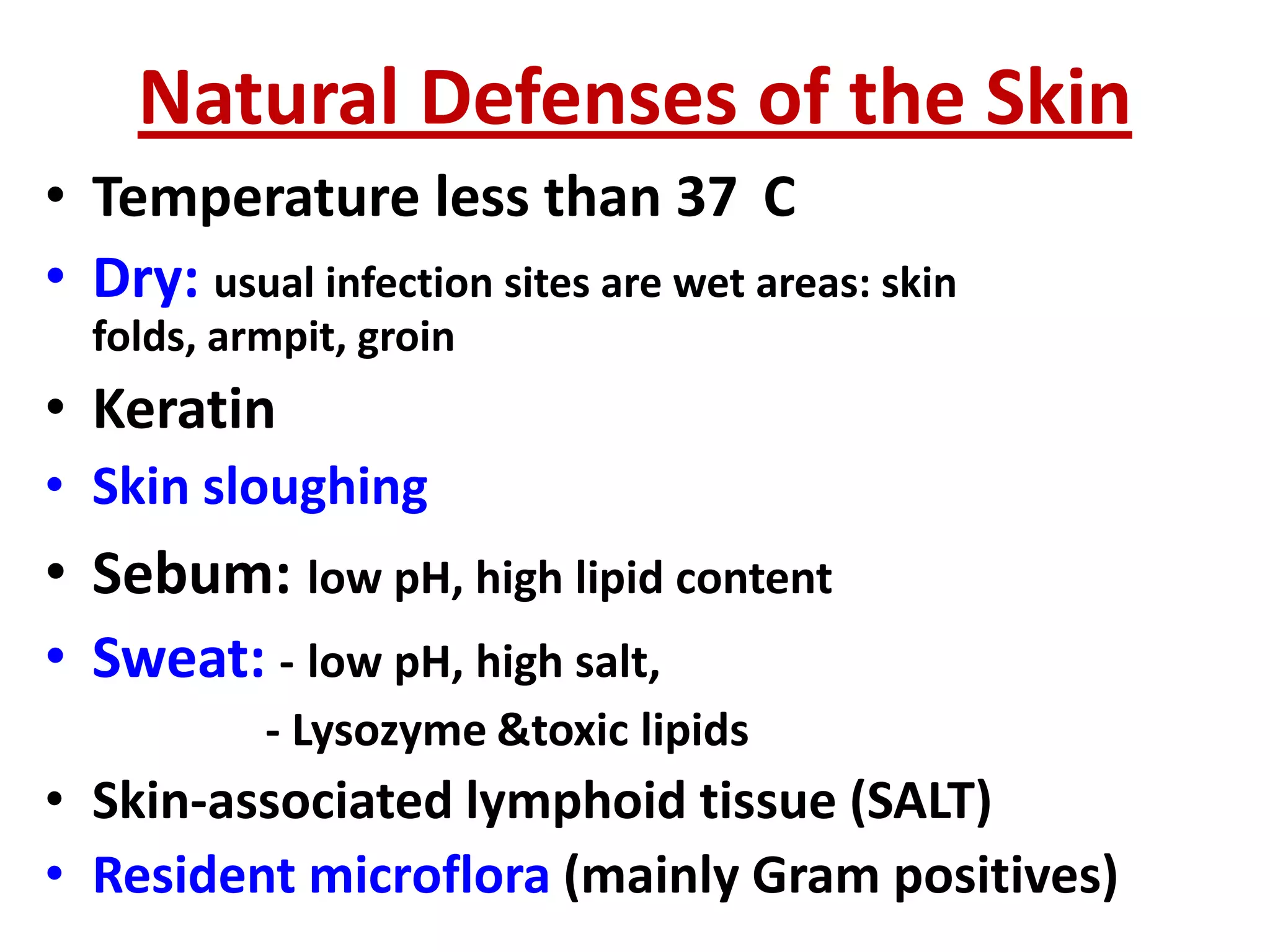 Bacterial infection of the skin | PPTX