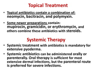 Bacterial infection of the skin | PPTX