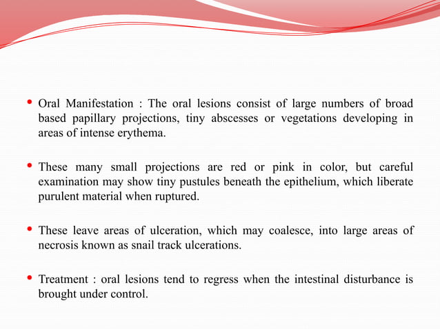Bacterial Infections Affecting The Oral Cavity Pptx
