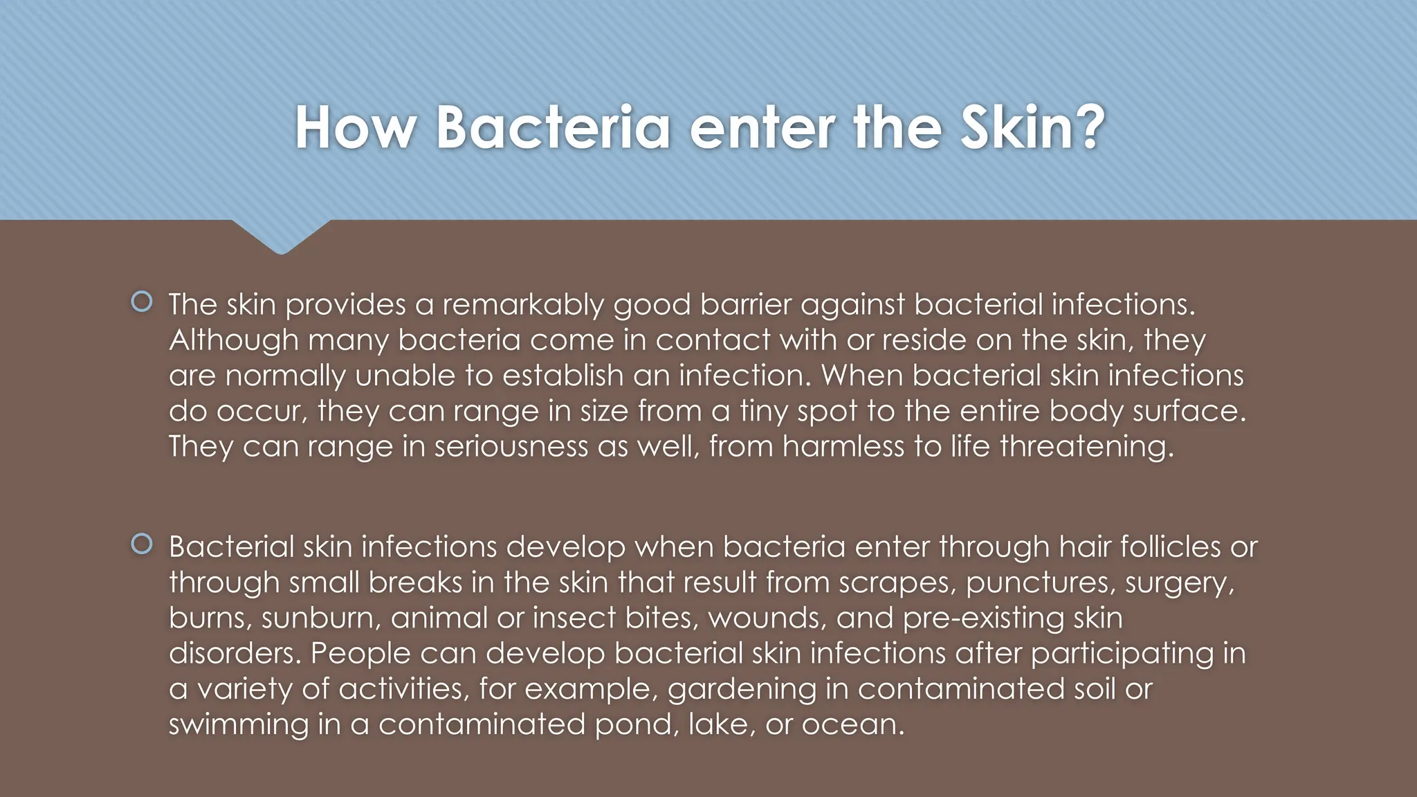 Bacterial Infections of skin-1.pptx...... | PPTX