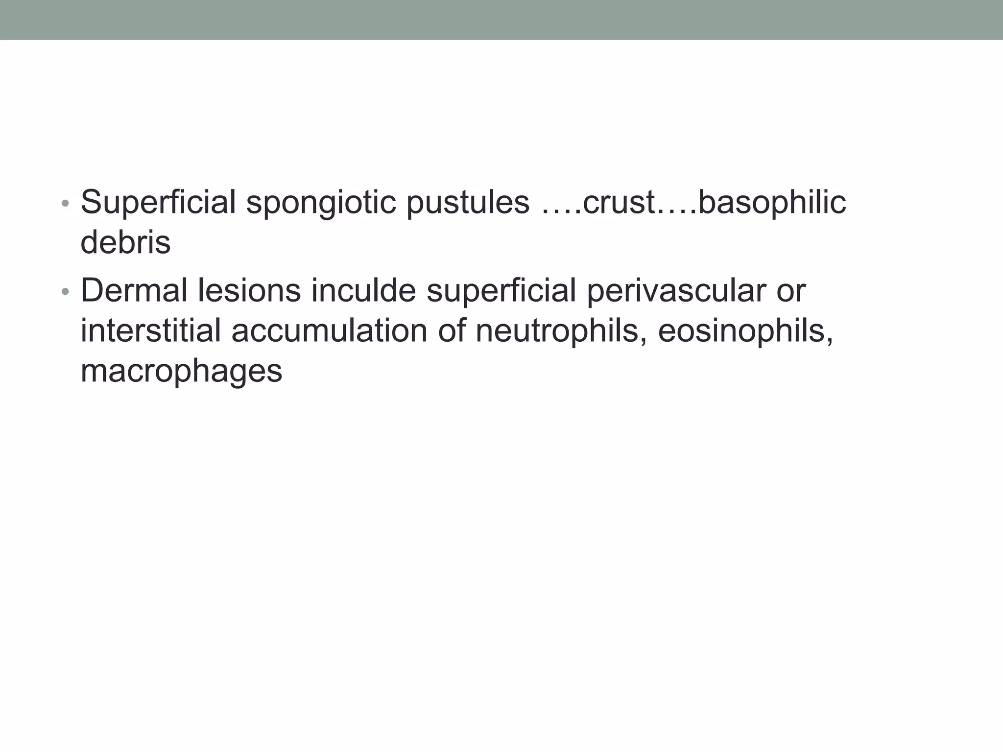 Pathology of bacterial infections of skin in animals | PPTX
