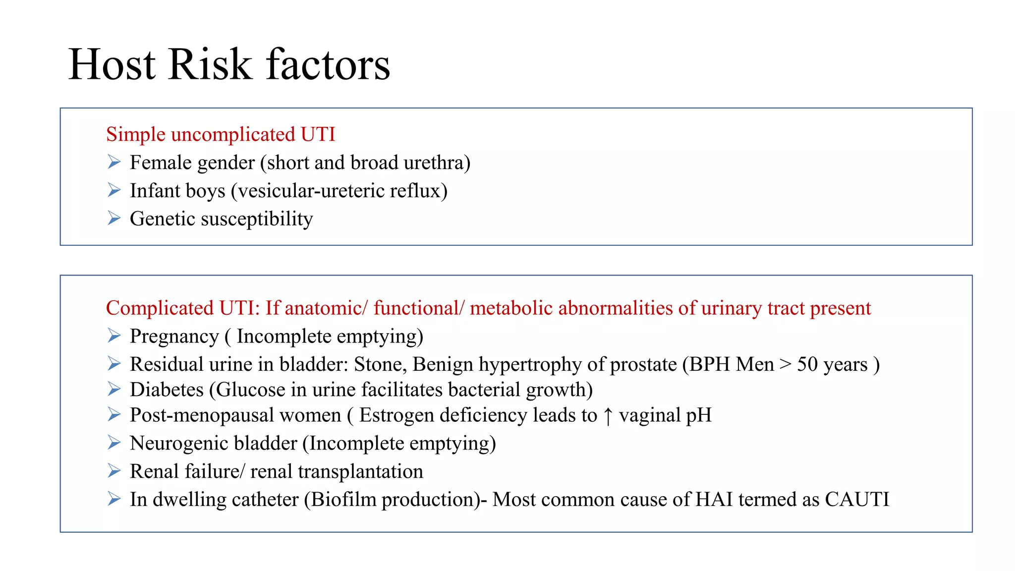 Bacterial infections of the urinary tract | PPTX | Infectious Diseases ...