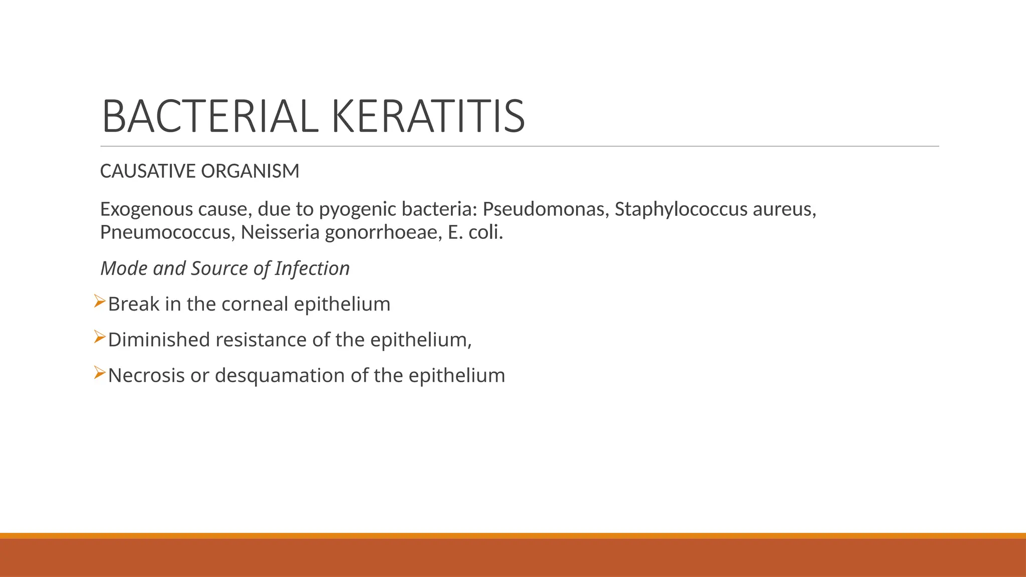 a presentation on infective bacterial keratitis.pptx