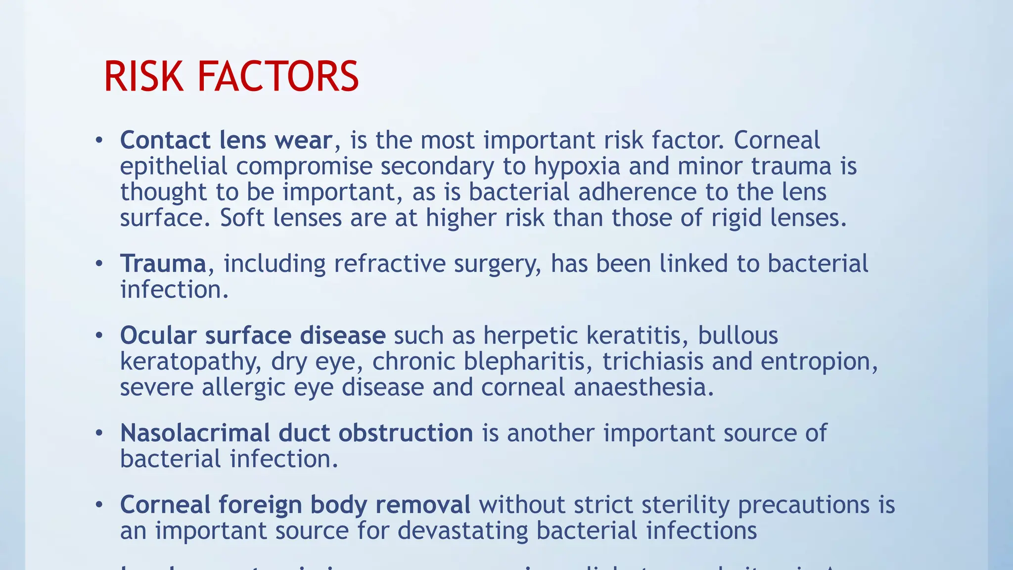 BACTERIAL KERATITIS POWERPOINT PRESENTATION | PPTX