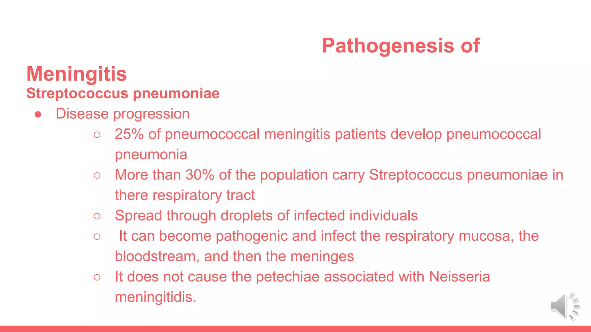 Bacterial meningitis | PPTX