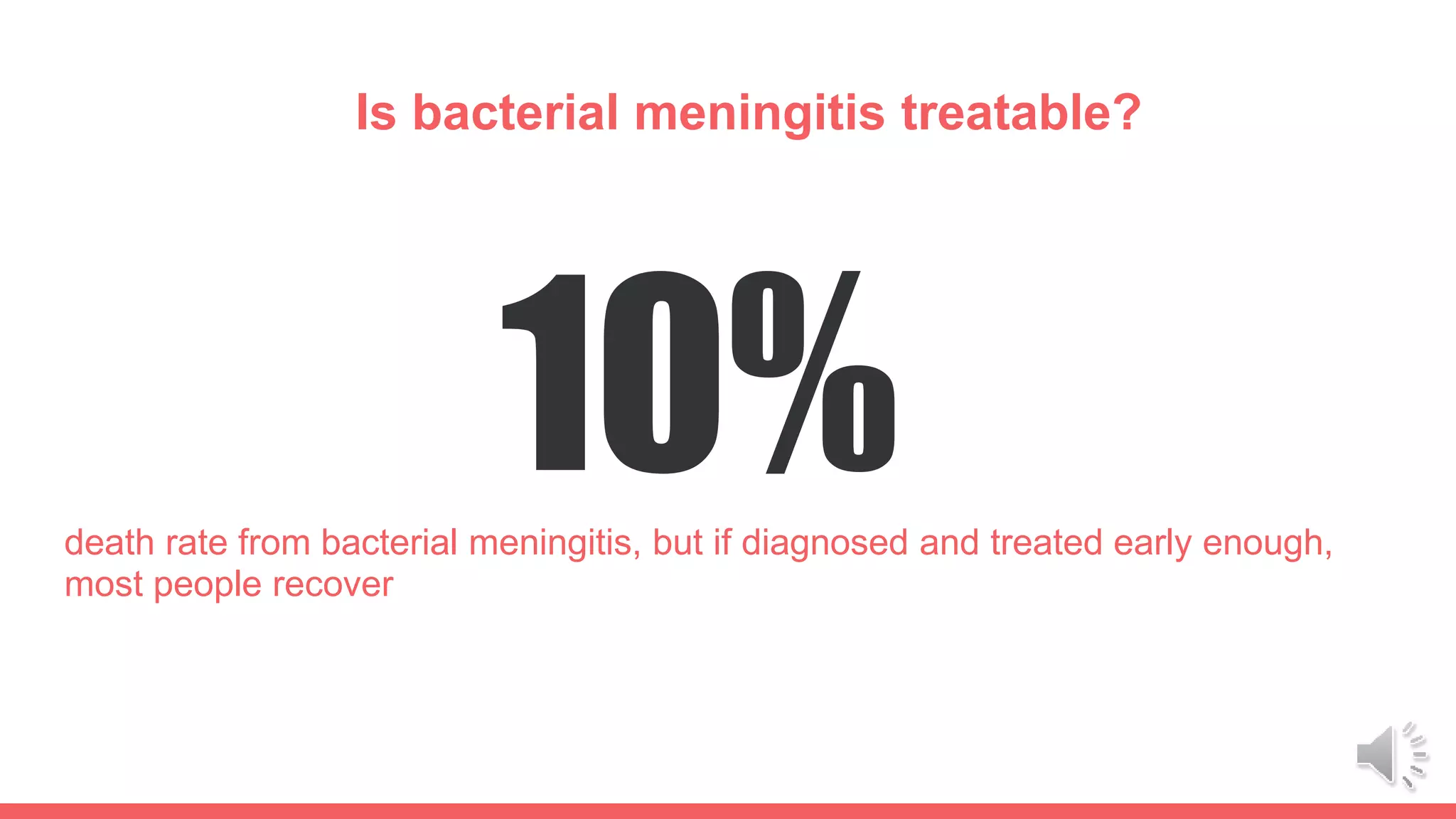 Bacterial meningitis | PPTX
