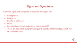 Bacterial meningitis | PPTX