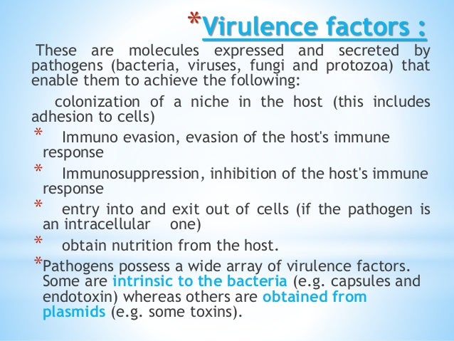 Bacterial Pathogenesis