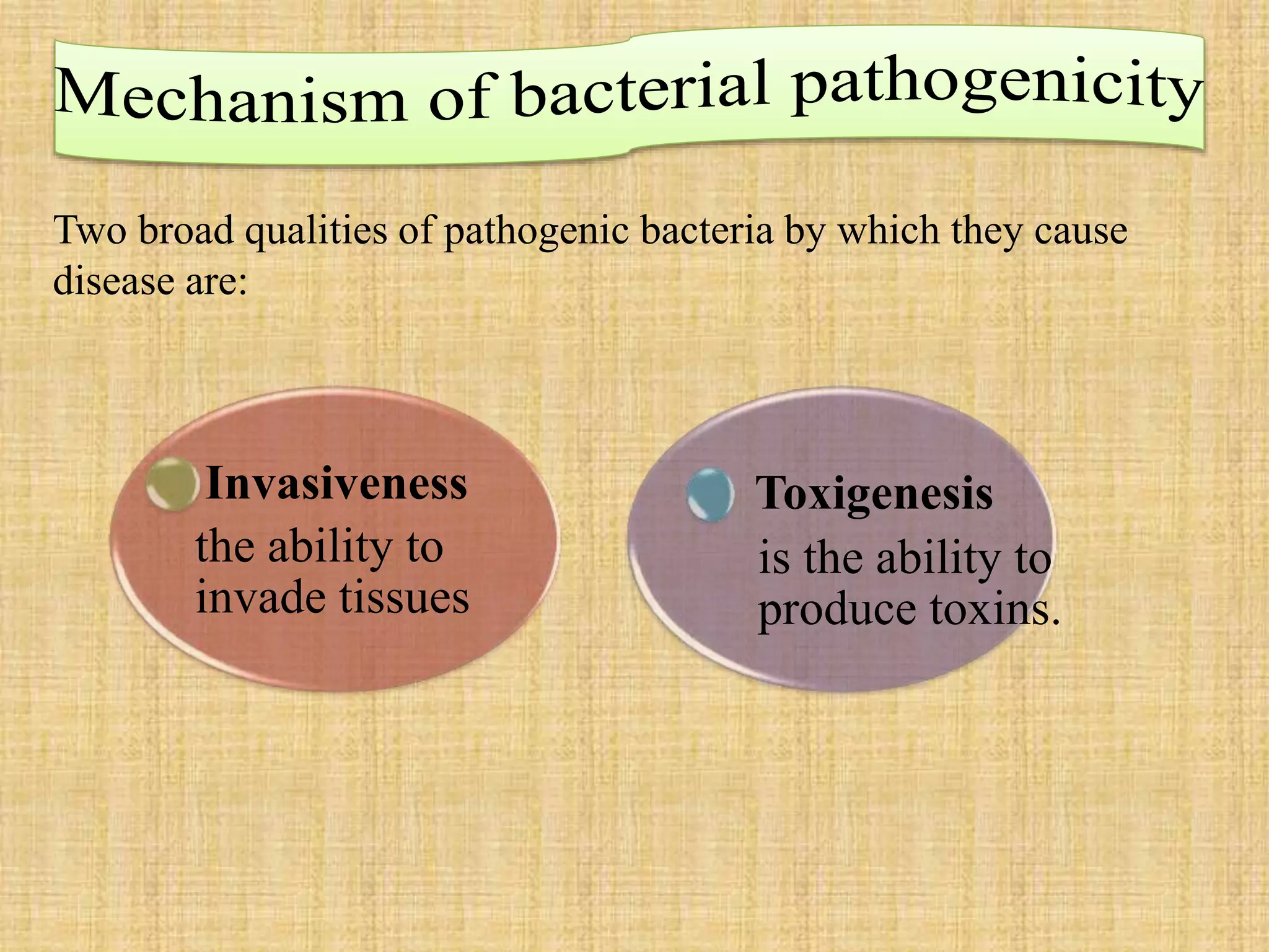 Bacterial pathogenesis | PPTX