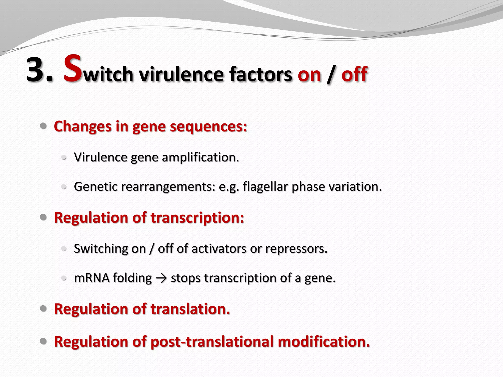 Bacterial Pathogenesis and Virulence Factors | PDF