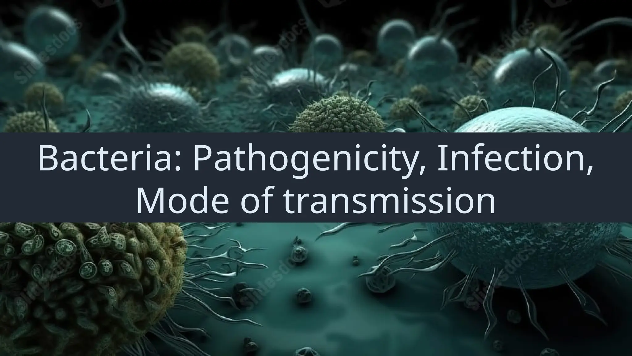Bacterial pathogenicity (disease causing bacterial) | PPTX