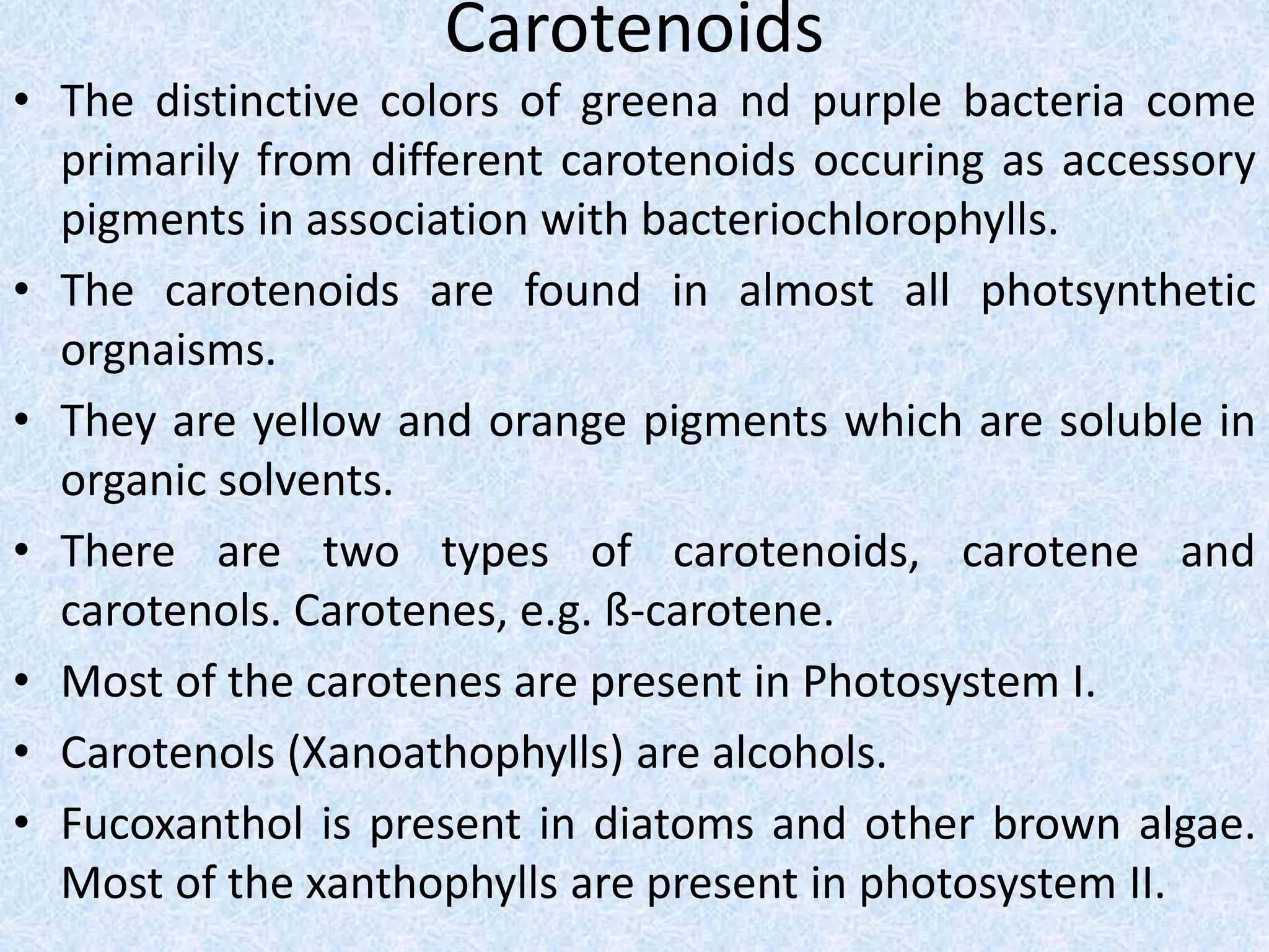 Bacterial photosynthesis 2020 | PPT