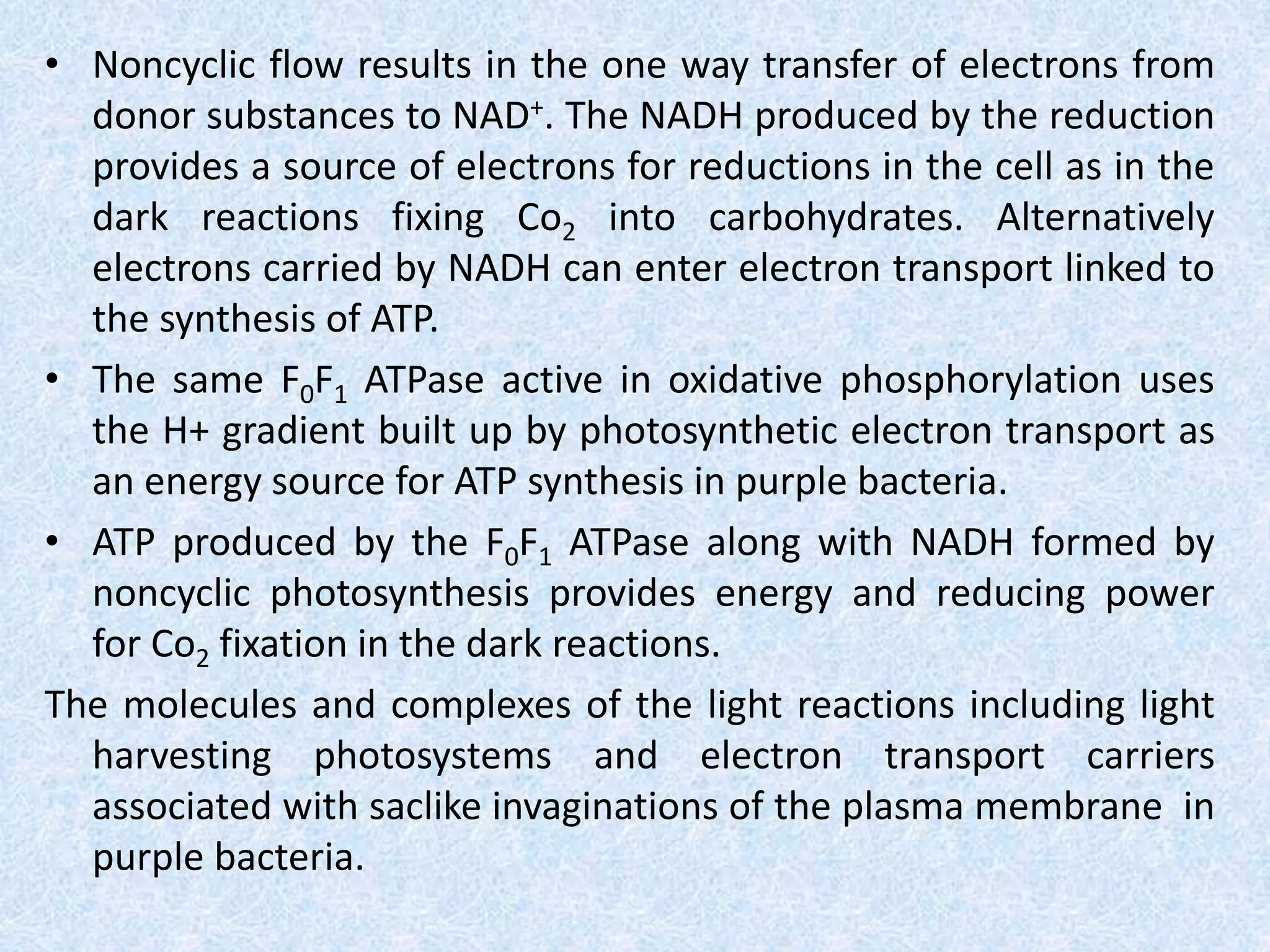 Bacterial photosynthesis 2020 | PPT