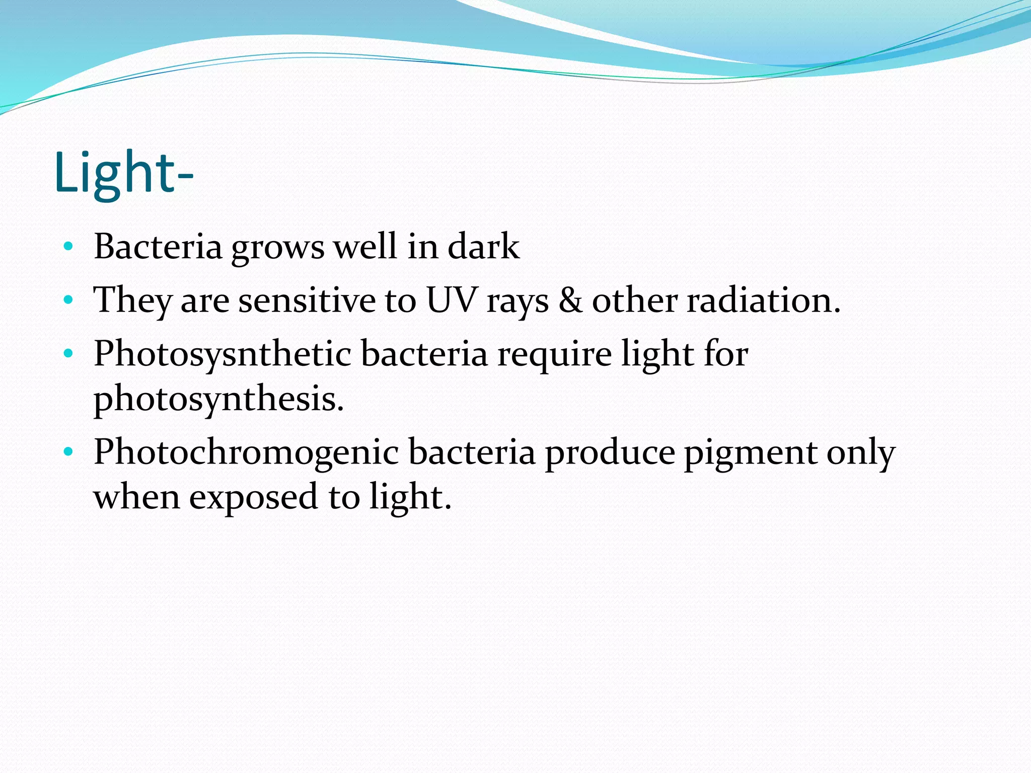 Bacterial physiology | PPTX