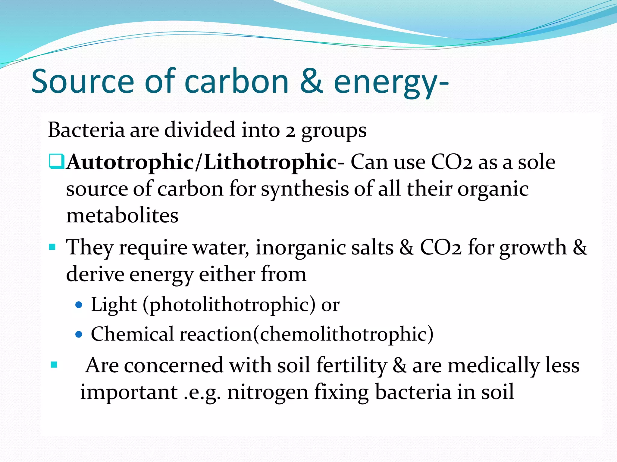 Bacterial physiology | PPTX