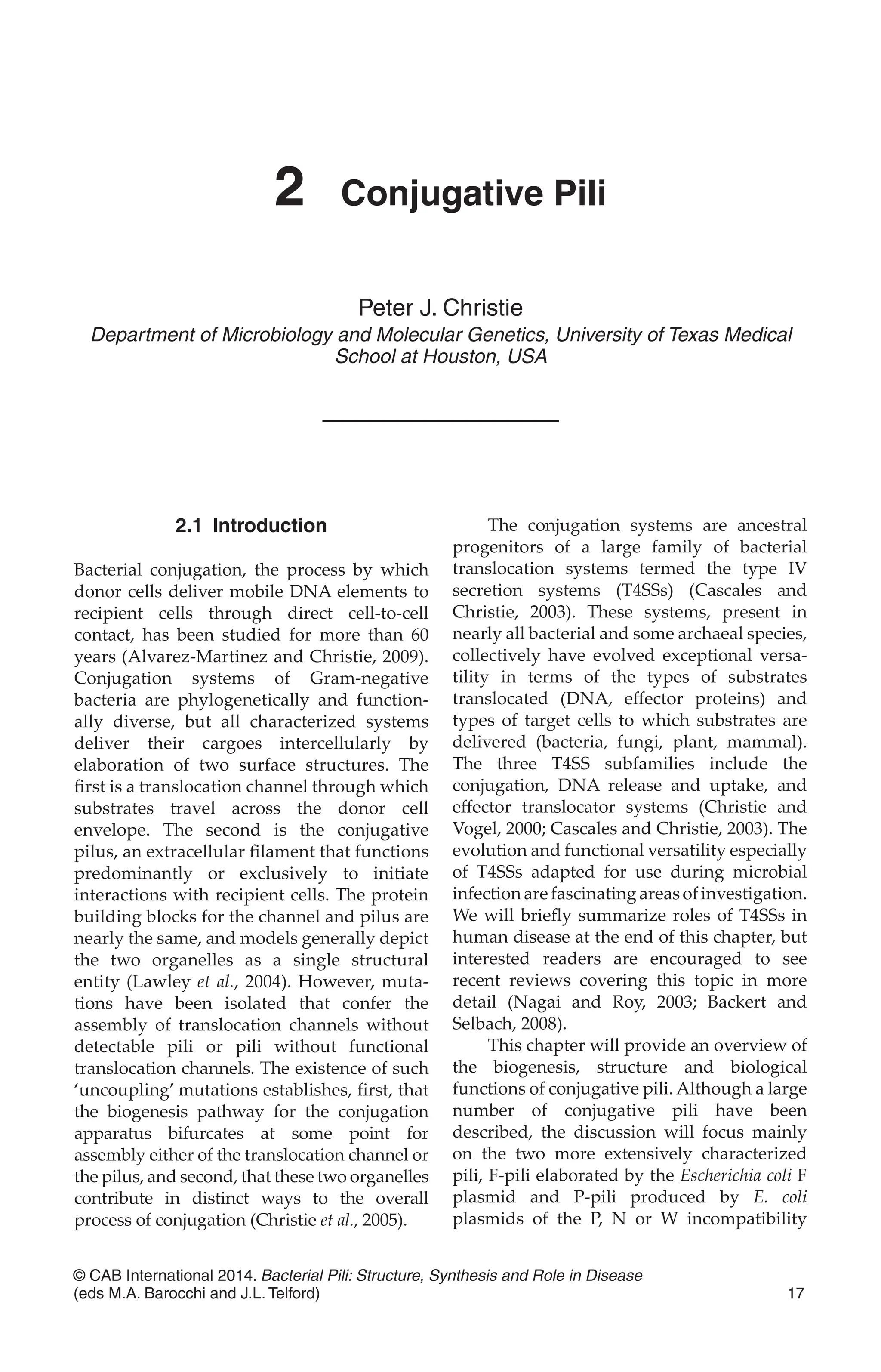 Bacterial pili- structure, synthesis and role in disease.pdf