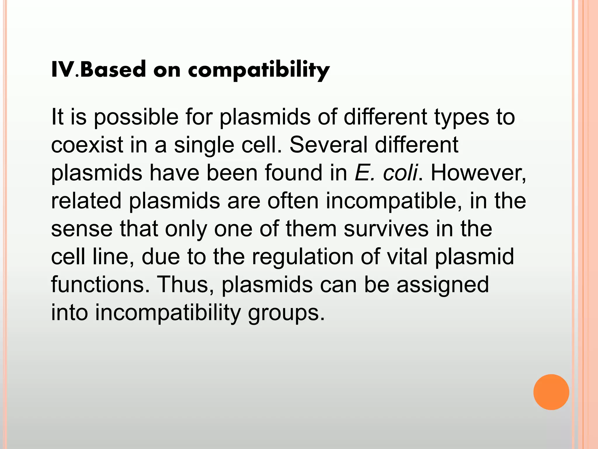 Bacterial plasmid | PPTX