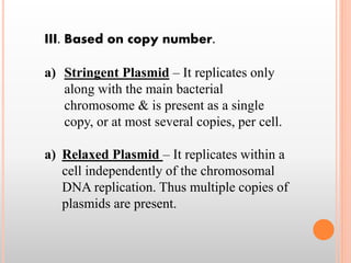 Bacterial plasmid | PPTX