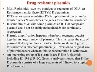 bacterial plasmid, their propertis, classification | PPTX
