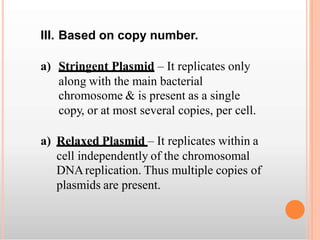 Bacterialplasmids.pptx | Biological Sciences | Science