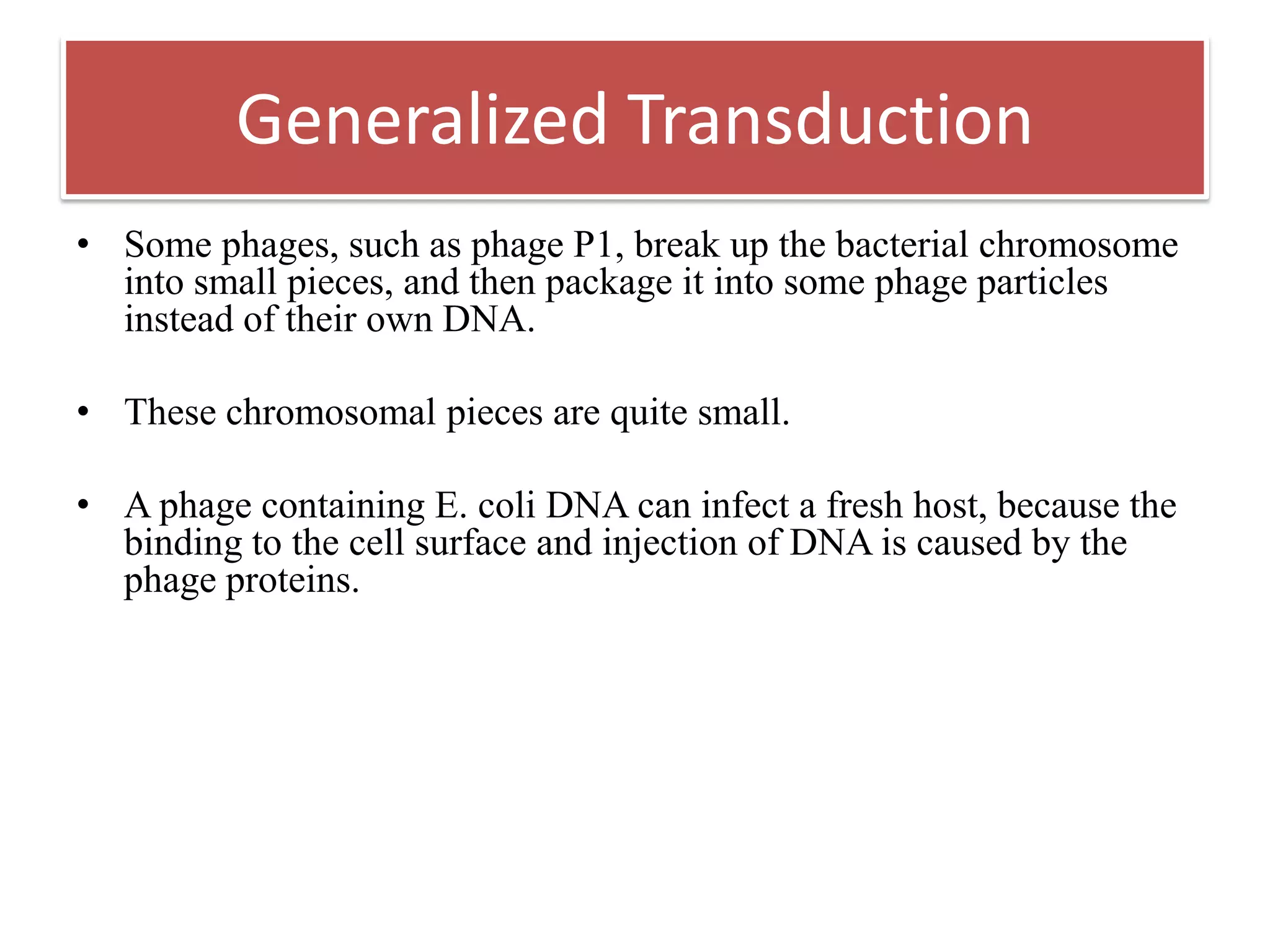 Bacterial recombination (1) | PPTX