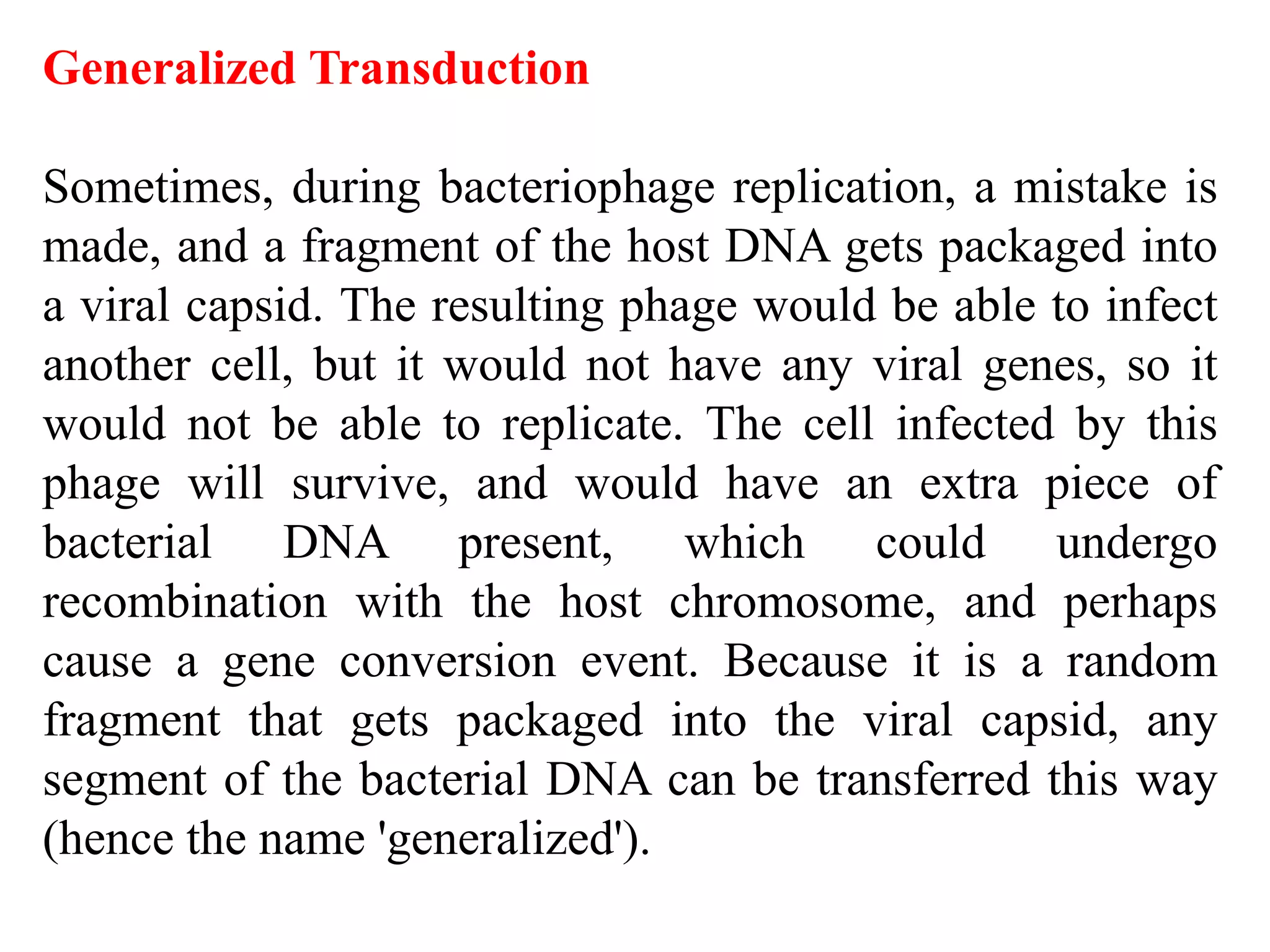 Genetic Recombination | PPTX