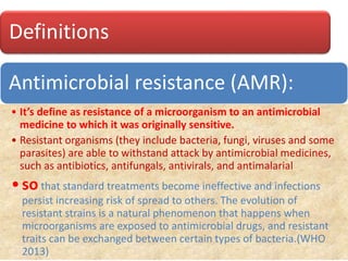 Bacterial resistance mechanisms and new trends for resistance ...