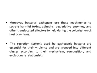 Bacterial secretion | PDF