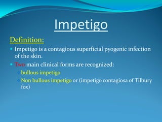 Bacterial skin infection | PDF
