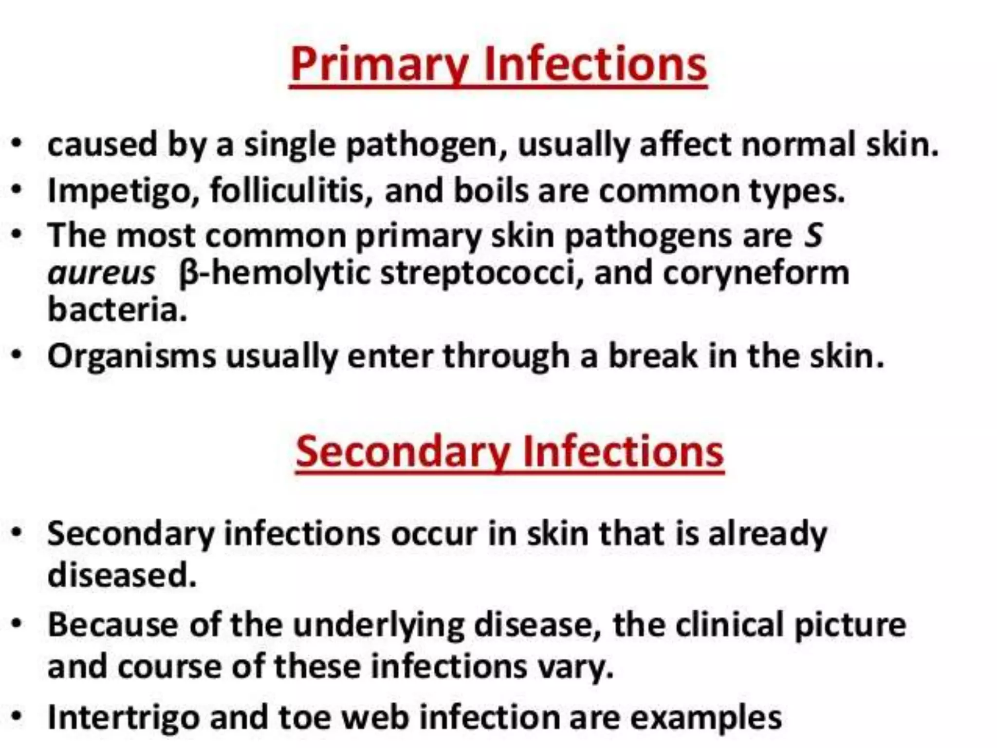 Bacterial skin infections | PPTX