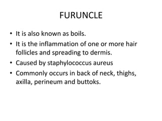 Bacterial skin infections | PPTX