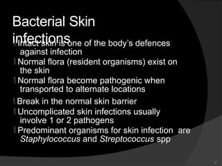 bacterial skin infections class.pptx Detailed | PPTX