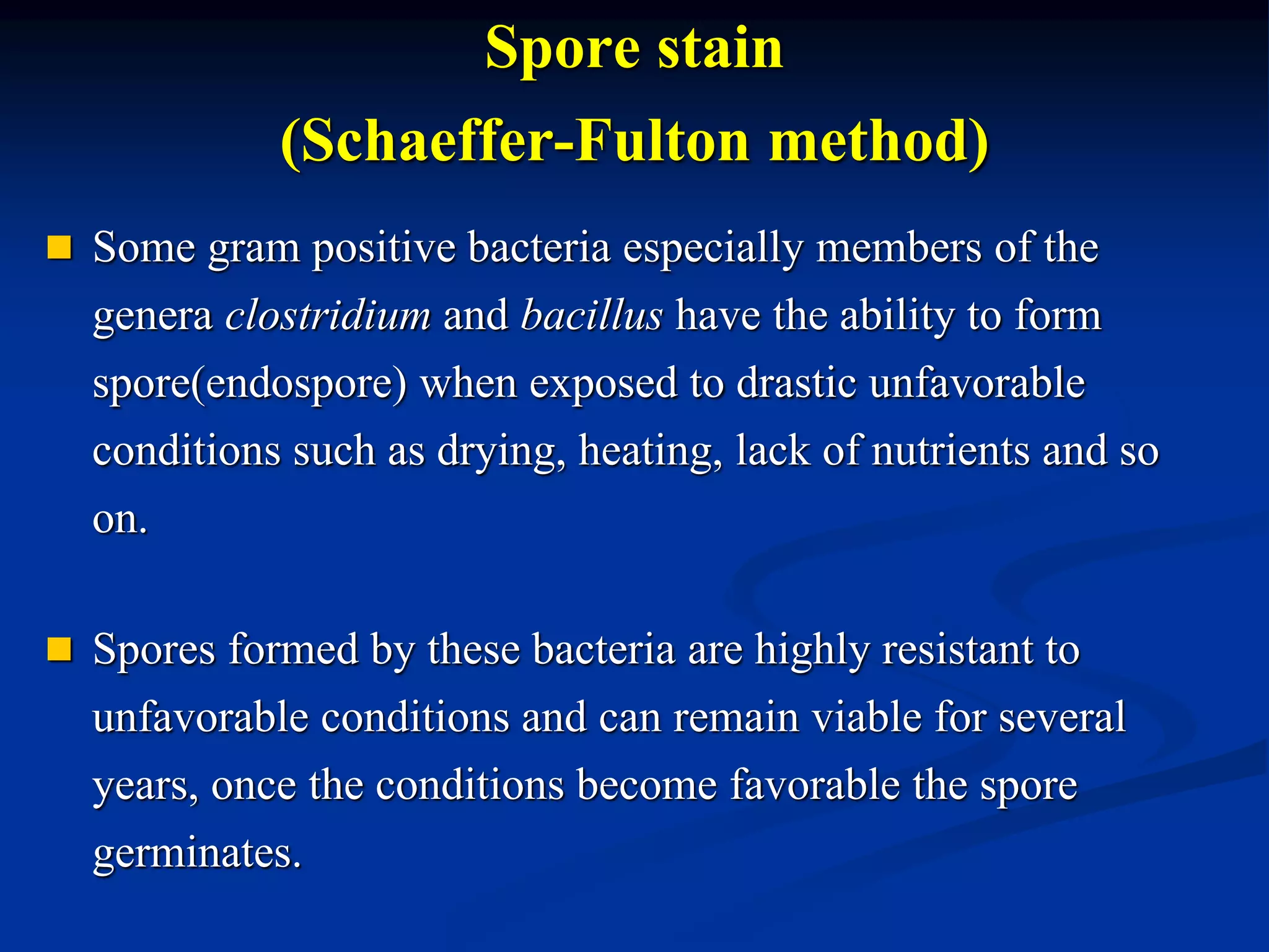 Bacterial staining | PPTX