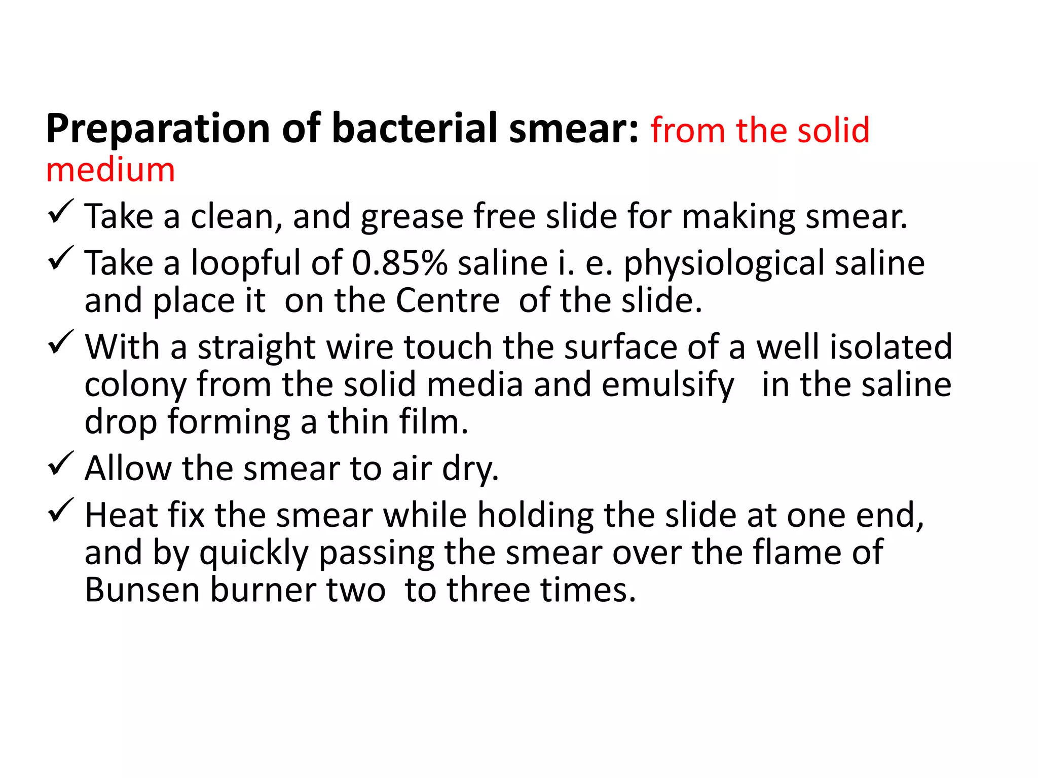 Bacterial staining methods | PPT
