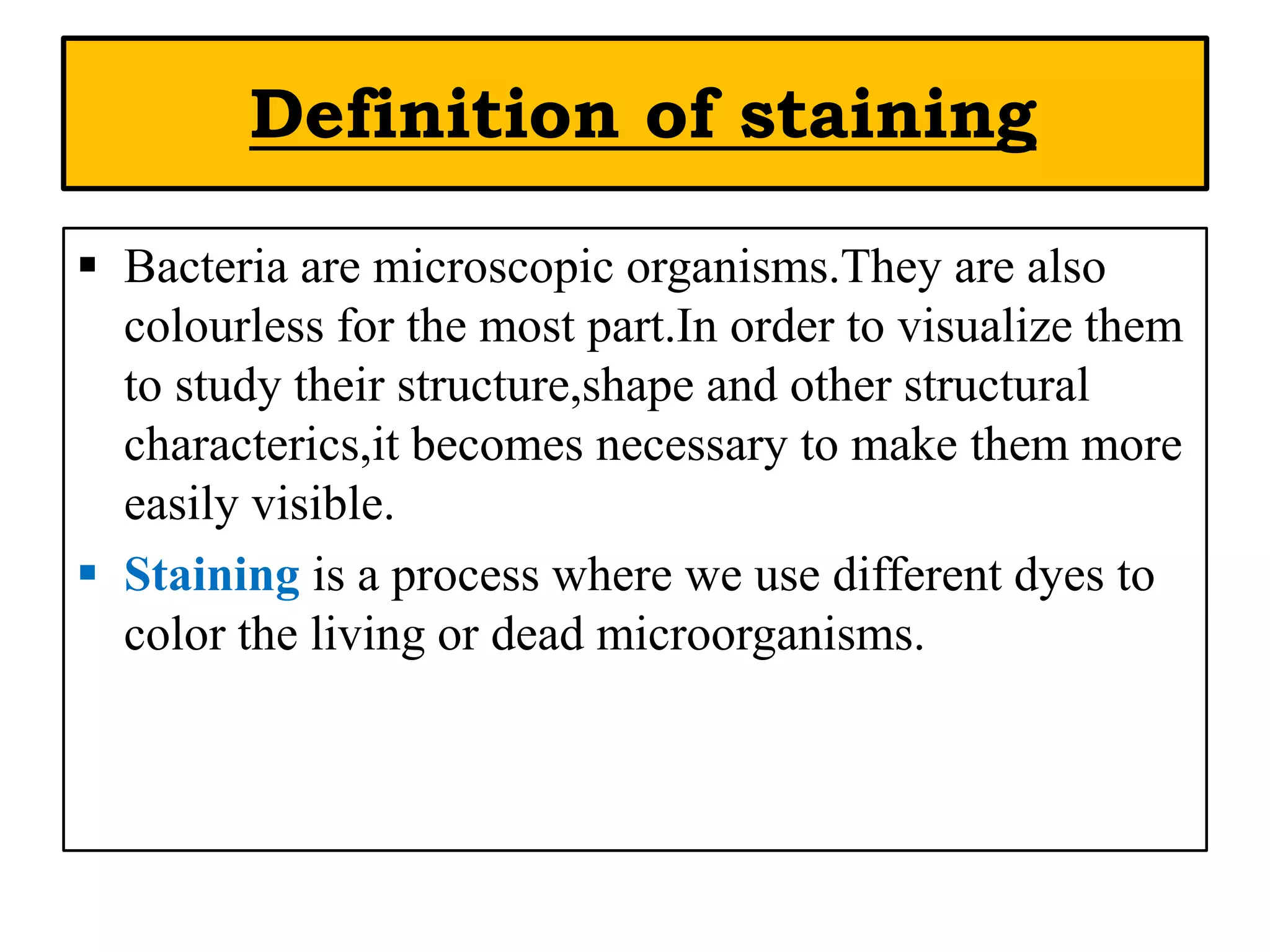 Bacterial Staining Techniques | PPTX
